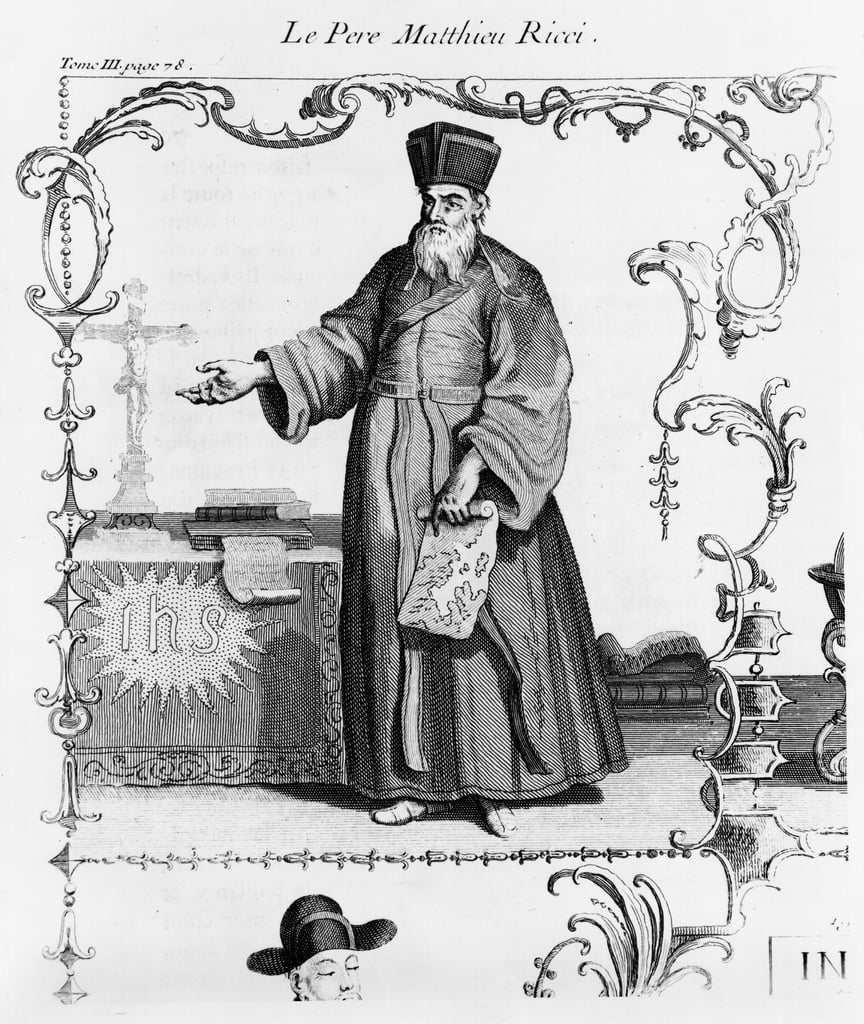 Father Matteo Ricci (1552-1610) by French School