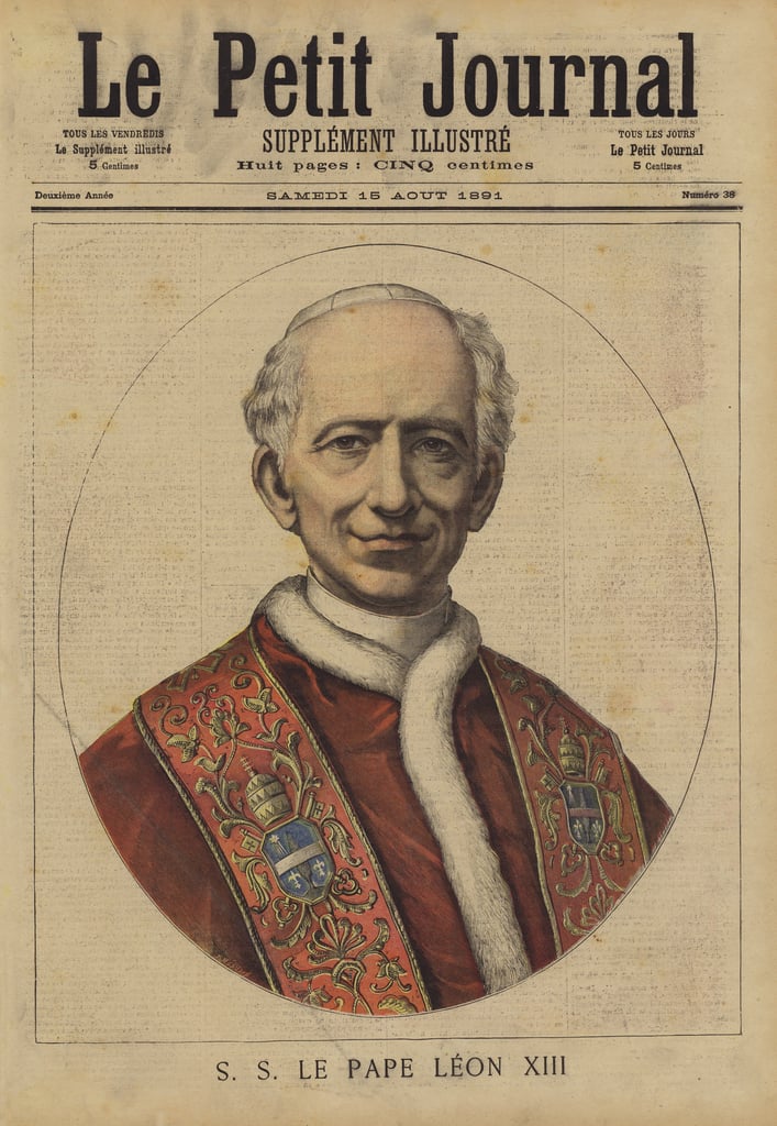 Pope Leo XIII by French School: Buy fine art print