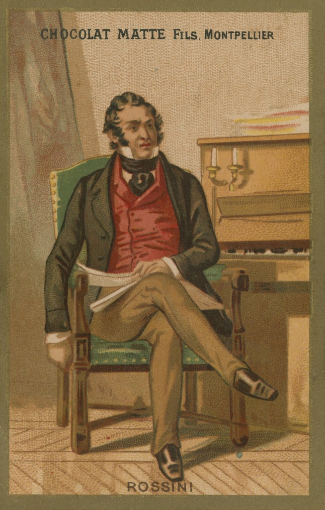 Gioachino Rossini, Italian composer by French School