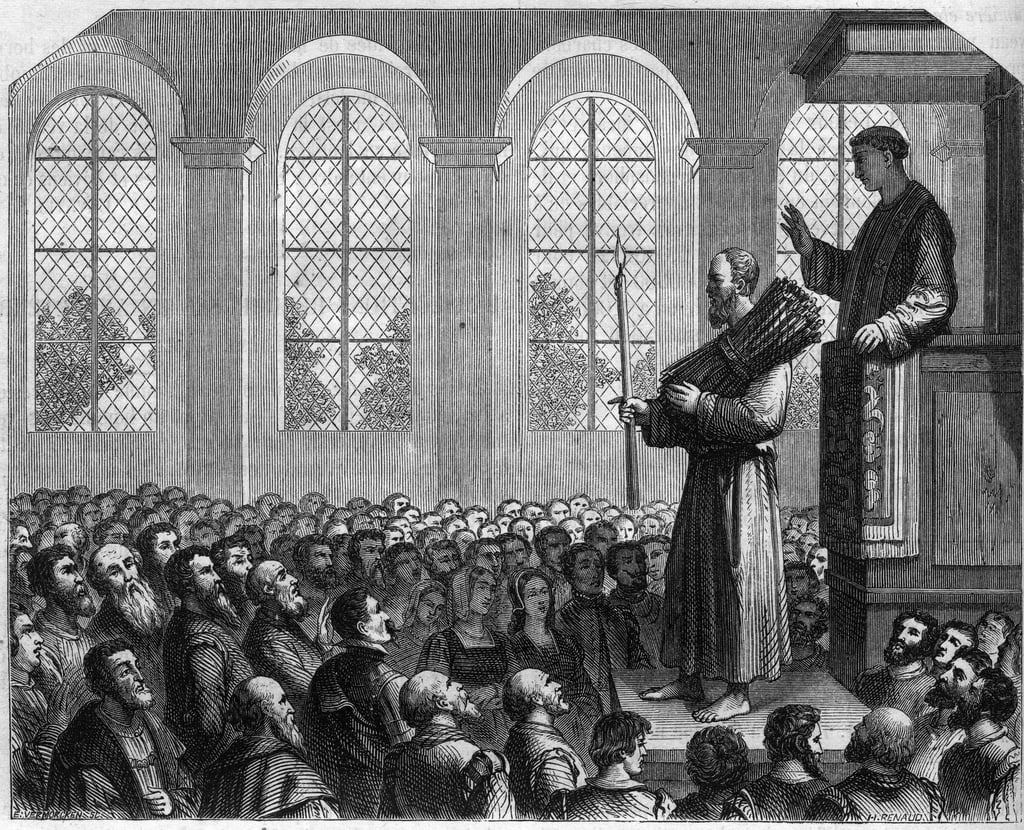 Persecutions of Protestants in England in the 16th century: public ...