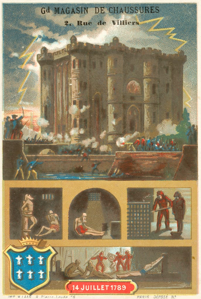 Storming of the Bastille, French Revolution by French School