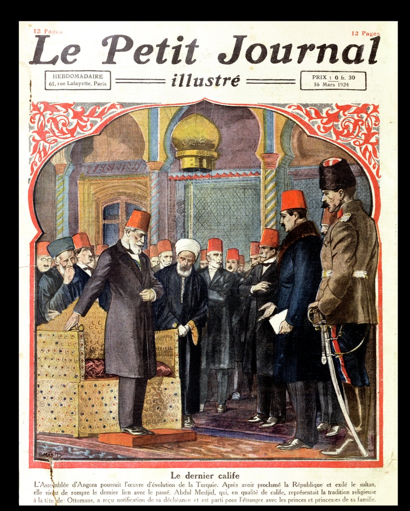 The Last Caliph, Abdul Majid II (1868-1944) Deposed from the Throne by ...