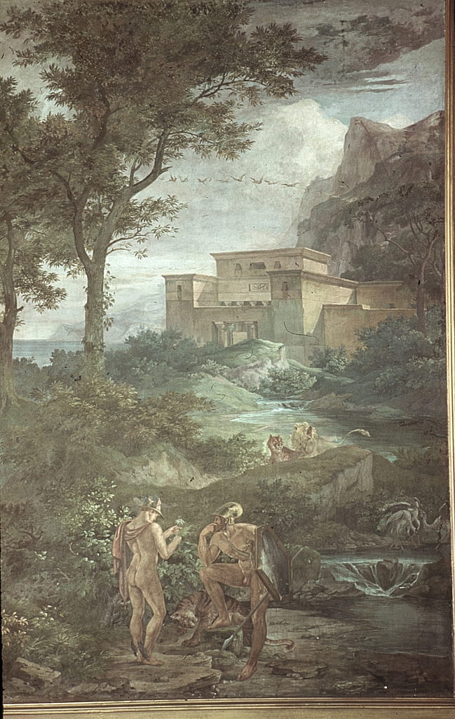 Odysseus on the island of Circe, Scenes from the Odyssey