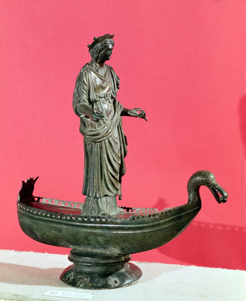 Figurine of the Goddess Sequana, from the Treasures of the Source of ...