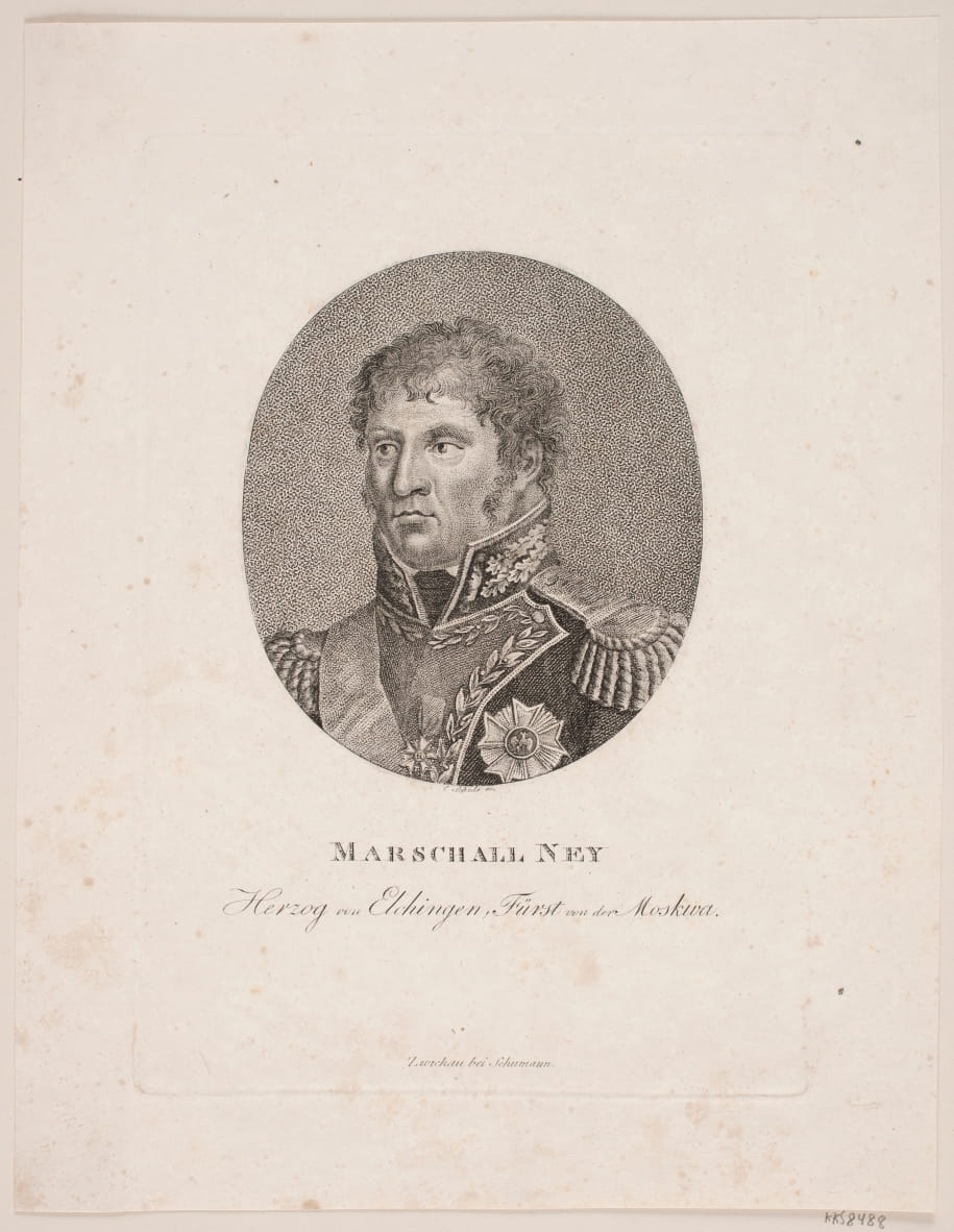 Marshal Ney by Georg Christian Schule: Buy fine art print