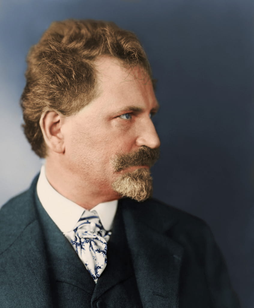 Portrait of Alfons Mucha