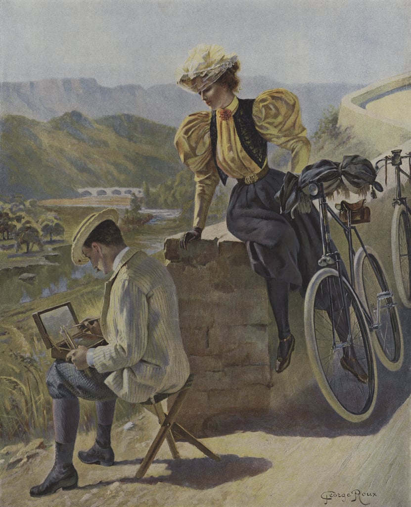 Art et Bicyclette (Art and Cycling) by George Roux