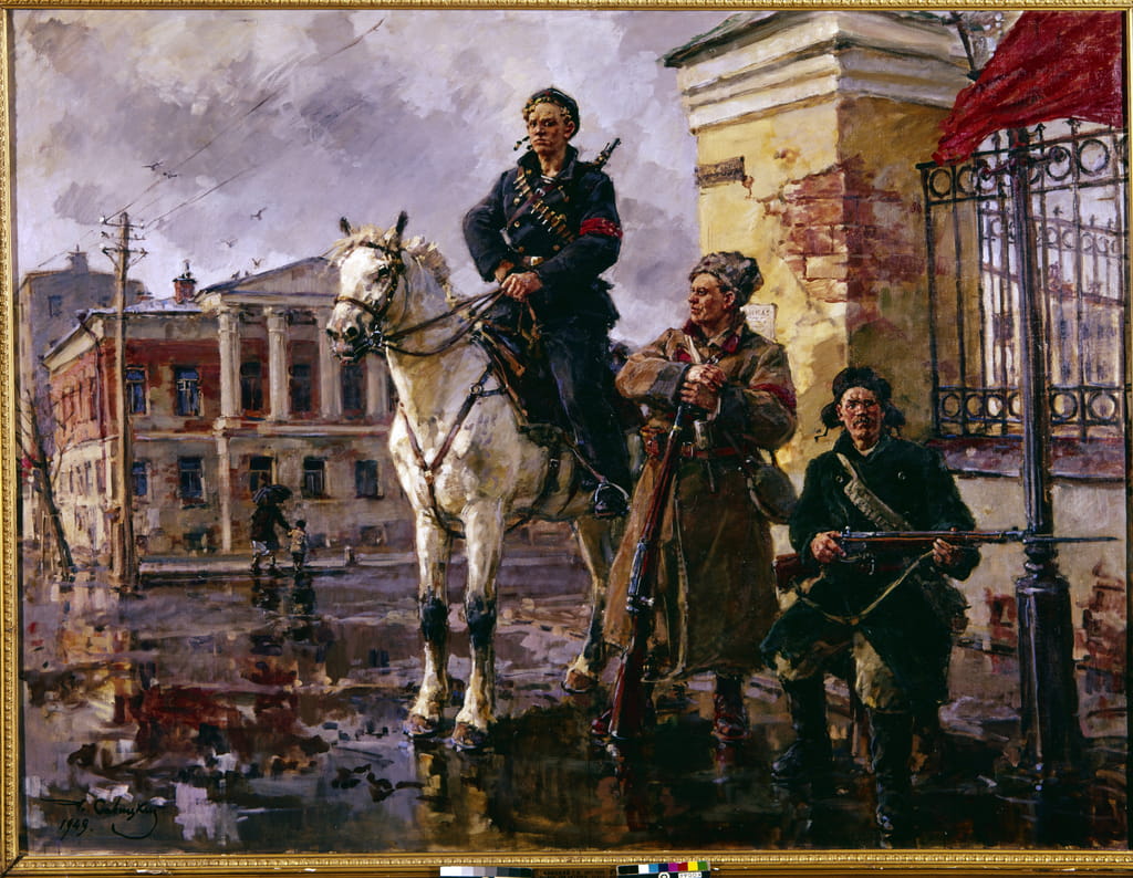 Russian Revolution of October 1917: "The first days of October". The ...