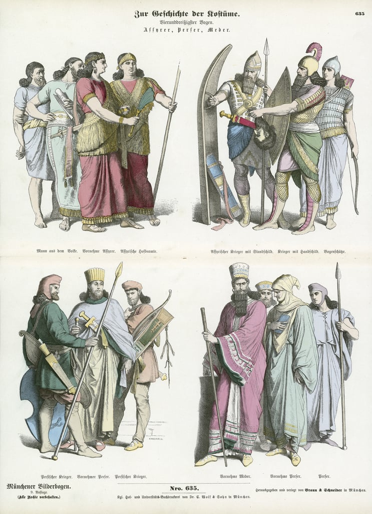 Costumes of the ancient Assyrians, Persians and Medes