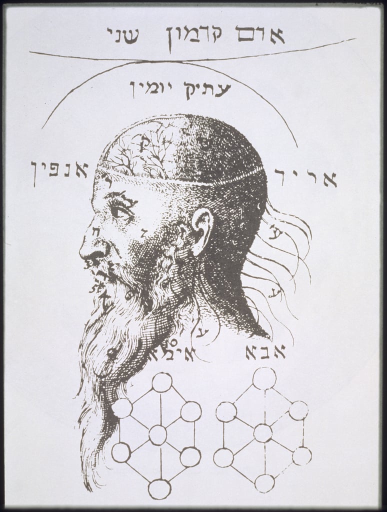 The Head of Adam Kadmon, copy of an illustration from K... (#424095)