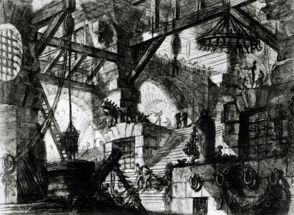 Imaginary Prison by Giovanni Battista Piranesi