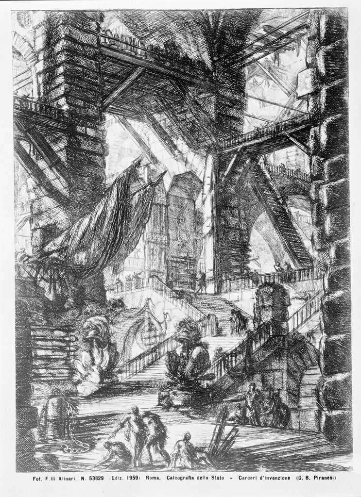Imaginary Prison by Giovanni Battista Piranesi