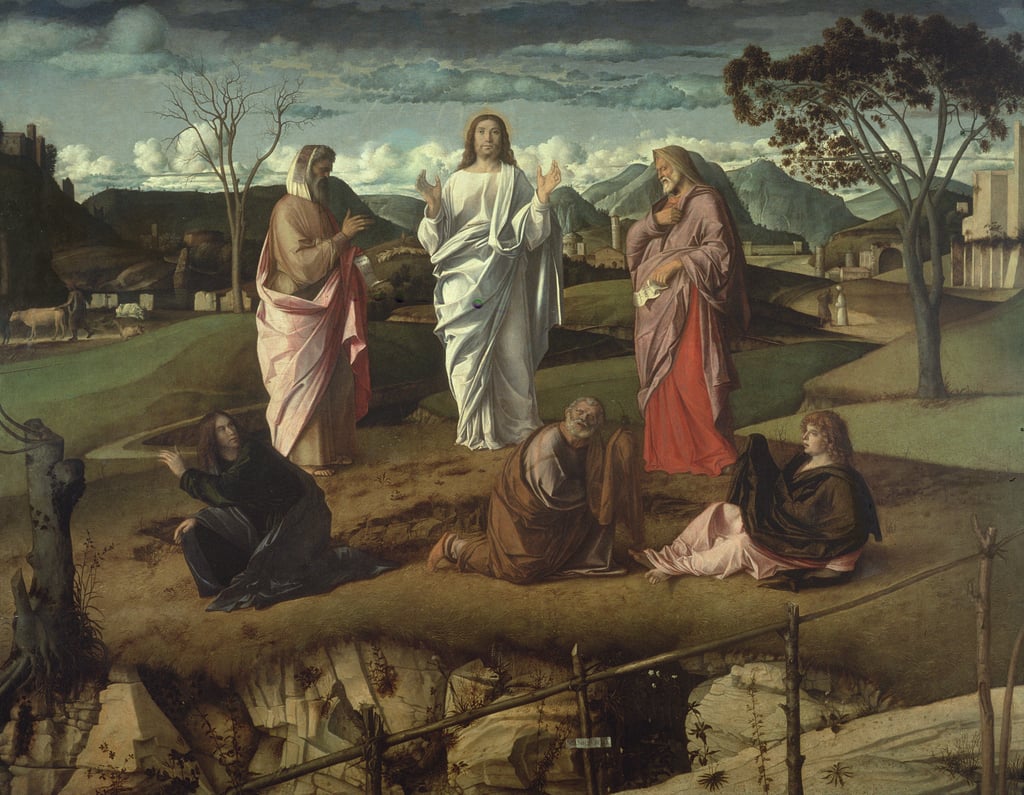 The Transfiguration, 1485 by Giovanni Bellini