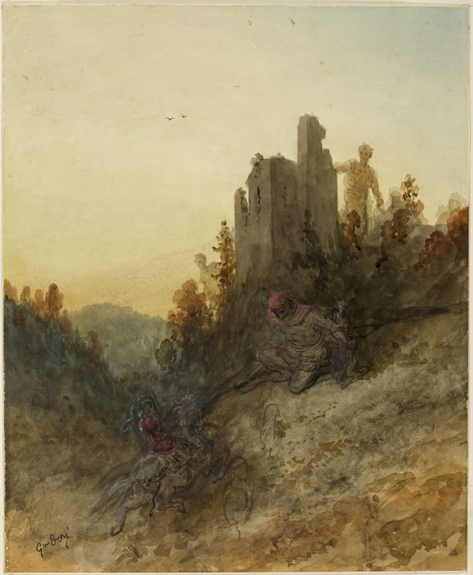 The Princess is Held Captive by Gustave Dore