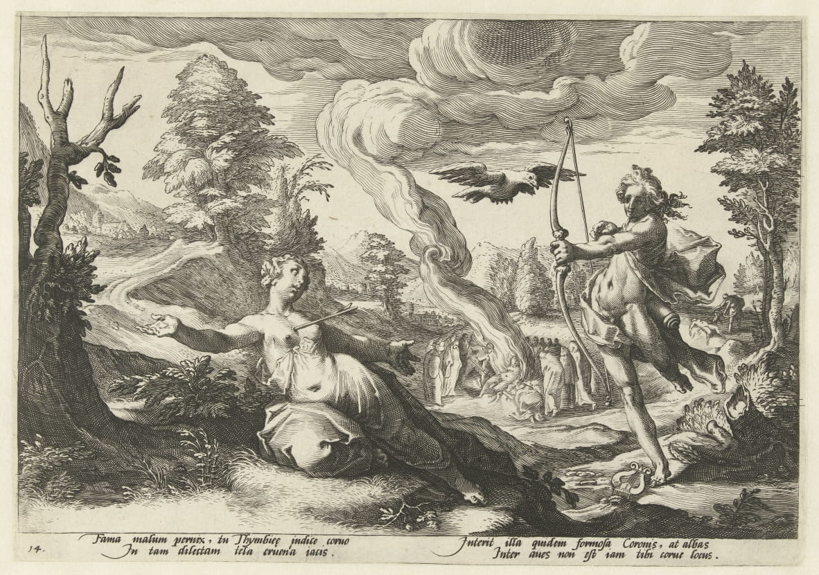 Apollo Kills Coronis Ovid's Metamorphoses (series title)
