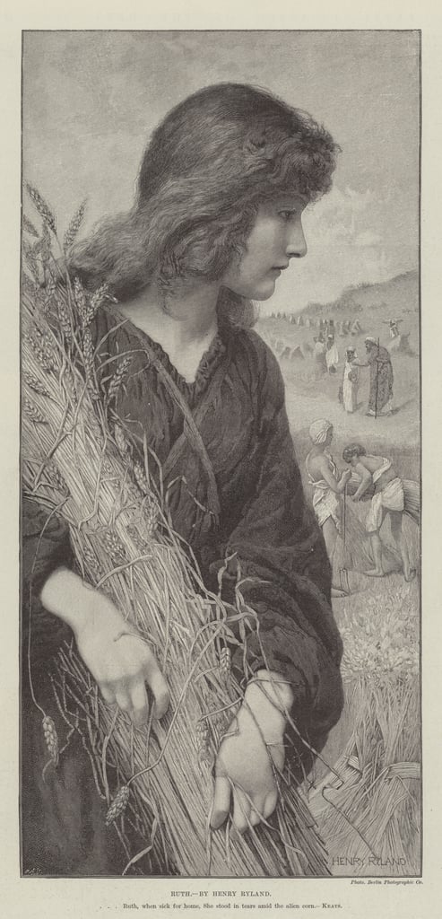 Ruth by Henry Ryland: Highest-quality art reproduction
