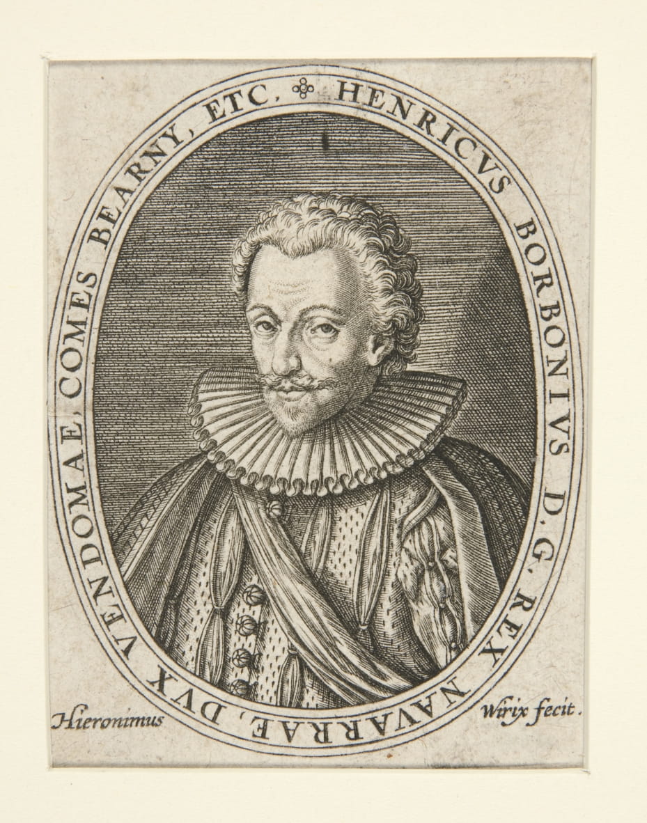 King Henry IV by Hieronymus Wierix: Buy fine art print