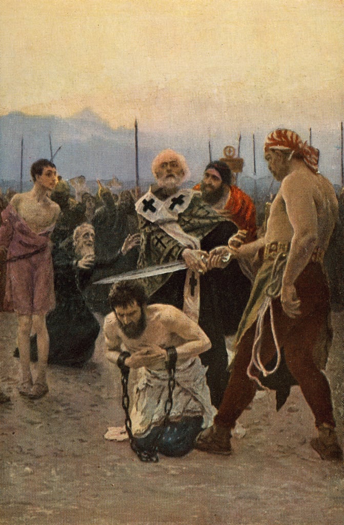 St Nicholas of Myra Saves Three Innocents from Death
