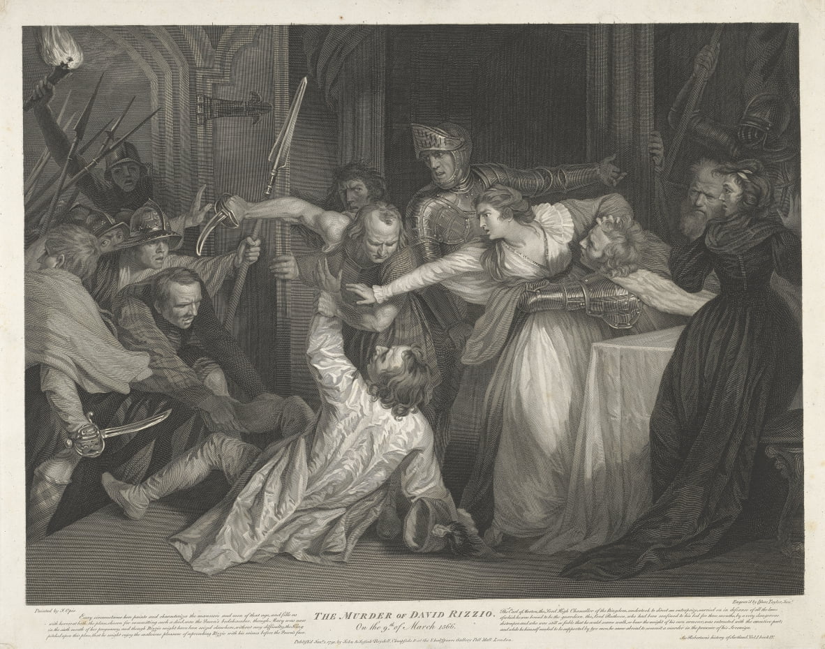 The Murder of David Rizzio on the 9th of March 1566