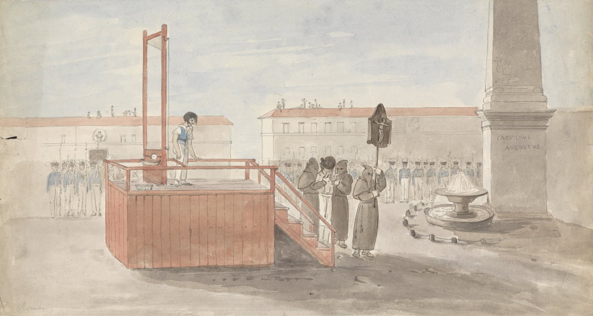 An Execution, Rome by Isaac Weld: Buy fine art print
