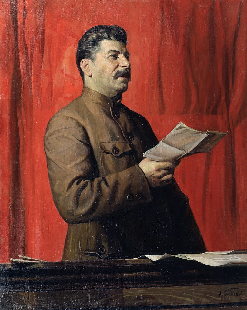 'Portrait of Joseph Stalin', 1933.