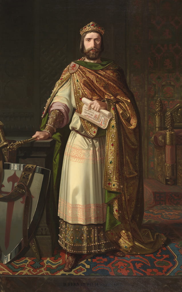 Portrait of Ferdinand II of Leon by Isidoro Lozano