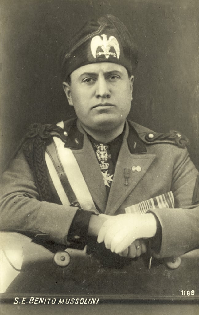 Benito Mussolini by Italian Photographer: Fine art print