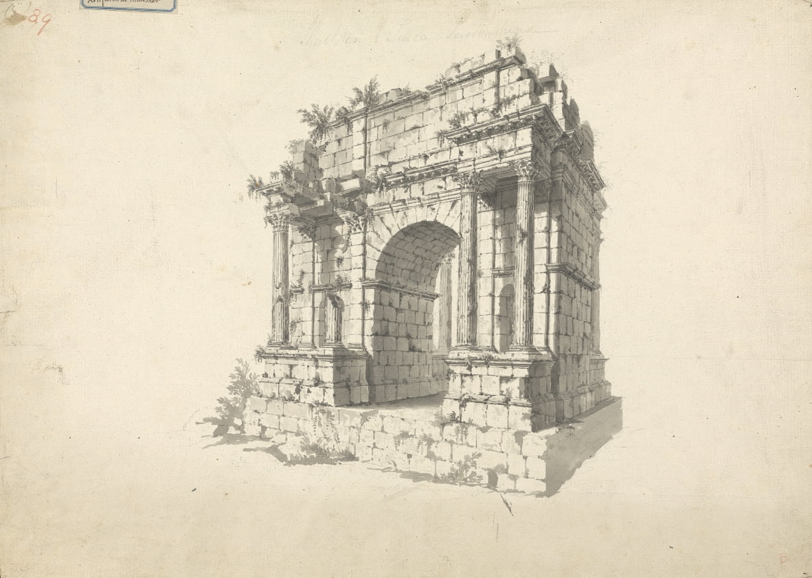 XVLL Arch at Makther by James Bruce: Buy fine art print