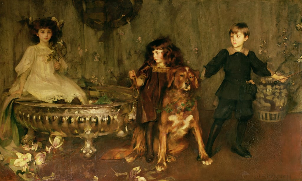 Lord John Manners, Lord Haddon and Lady Marjorie Manners