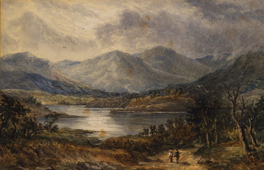 Loch Scene by Jane Paxton Smieton as art print (#1401747)