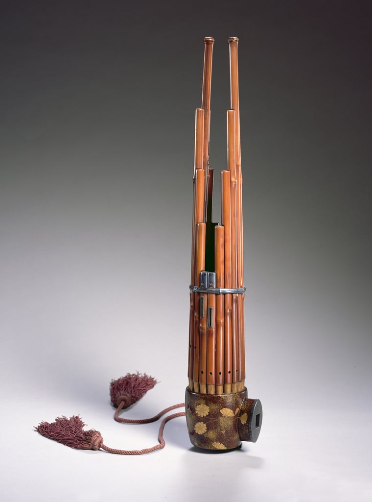 Sho Mouth Organ (bamboo) by Japanese School