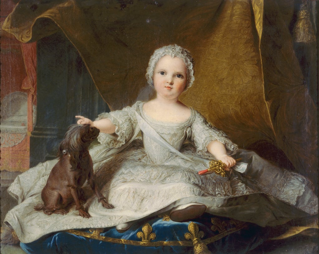Marie Zephirine of France by Jean Marc Nattier