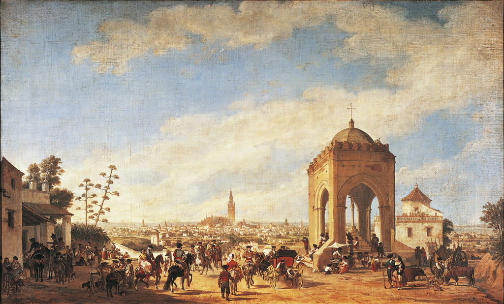 La Cruz del Campo, Seville by Joachin Dominguez Becquer