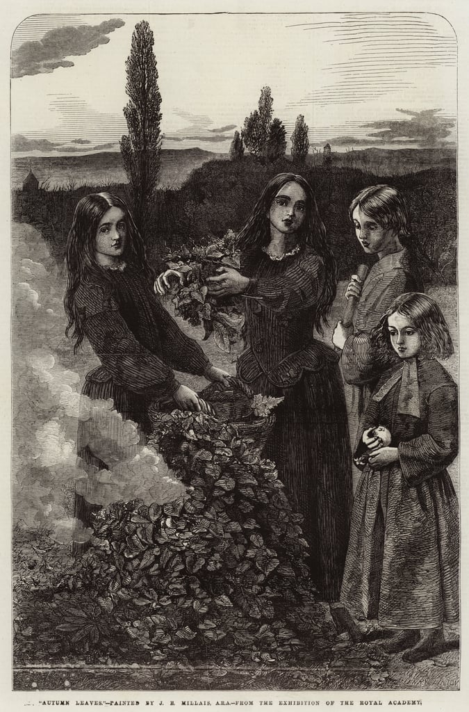 Autumn Leaves by John Everett Millais: Buy fine art print