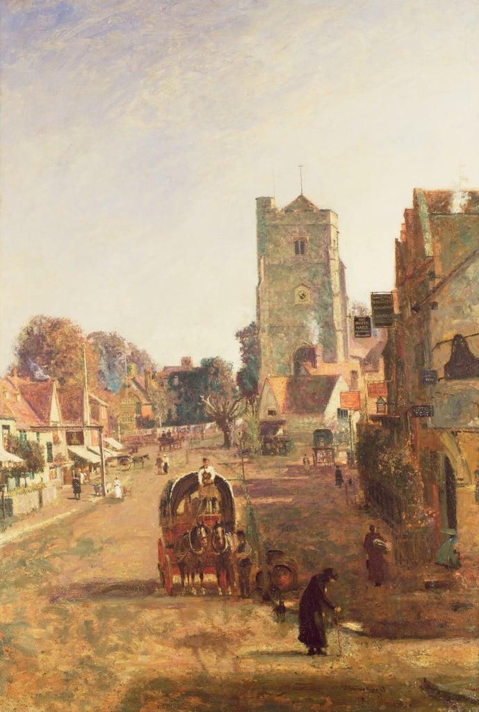 A View of Pinner by John William Buxton Knight