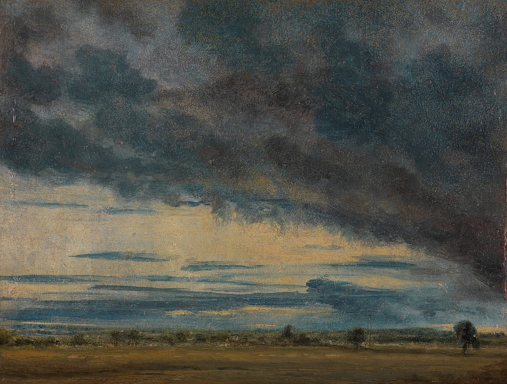 Cloud Study, ca. 1821. by John Constable: Fine art print