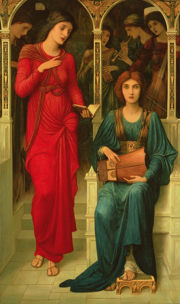 Ode to Music by John Melhuish Strudwick: Fine art print