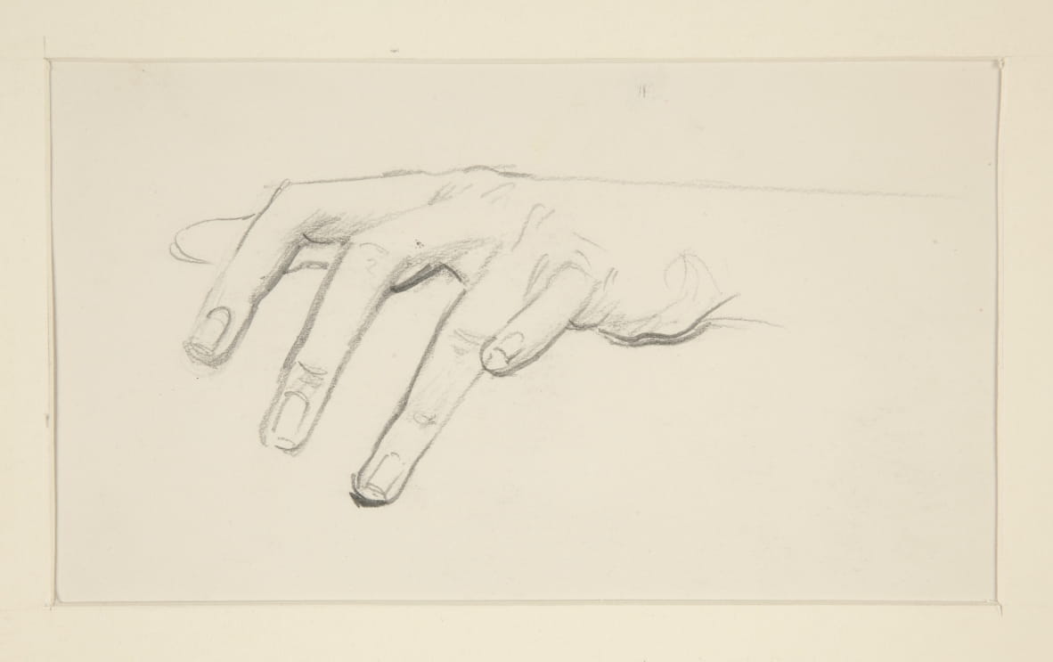Study of a Hand by John Singer Sargent: Buy fine art print