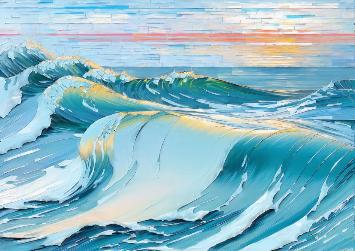 Waves_Ocean_03 by Josef Johann Michel: Buy fine art print
