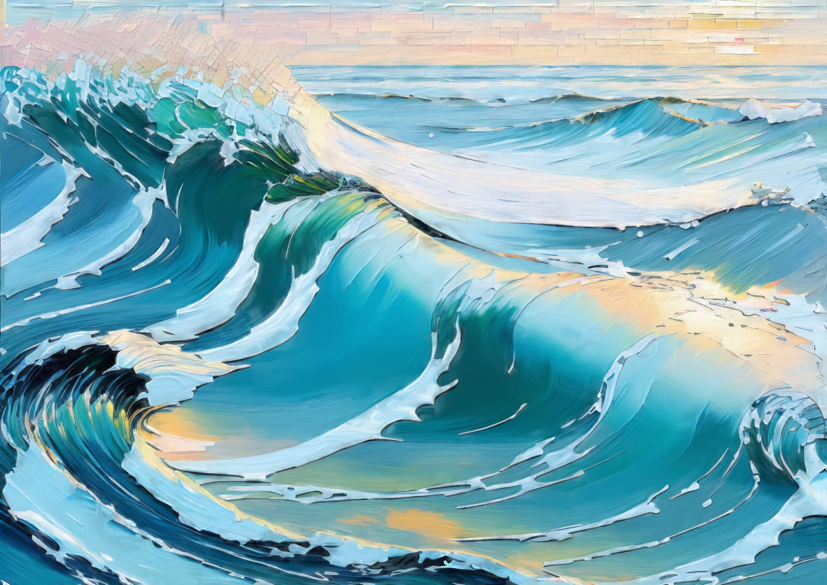 Waves_Ocean_06 by Josef Johann Michel: Buy fine art print