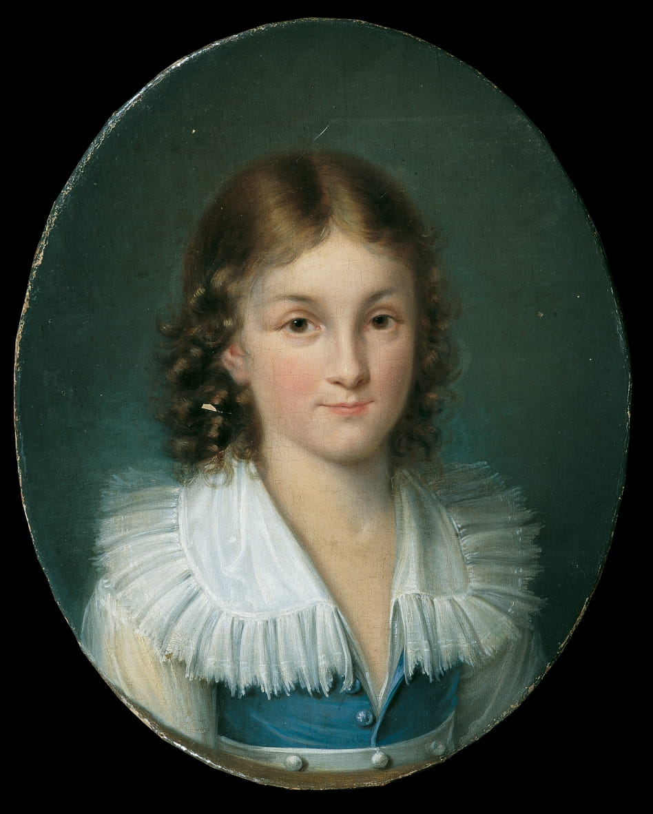 The artist's father as a child by Josef Lambert Denk