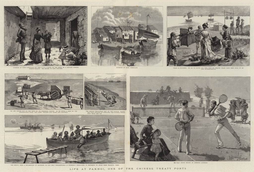 Life at Pakhoi, one of the Chinese Treaty Ports