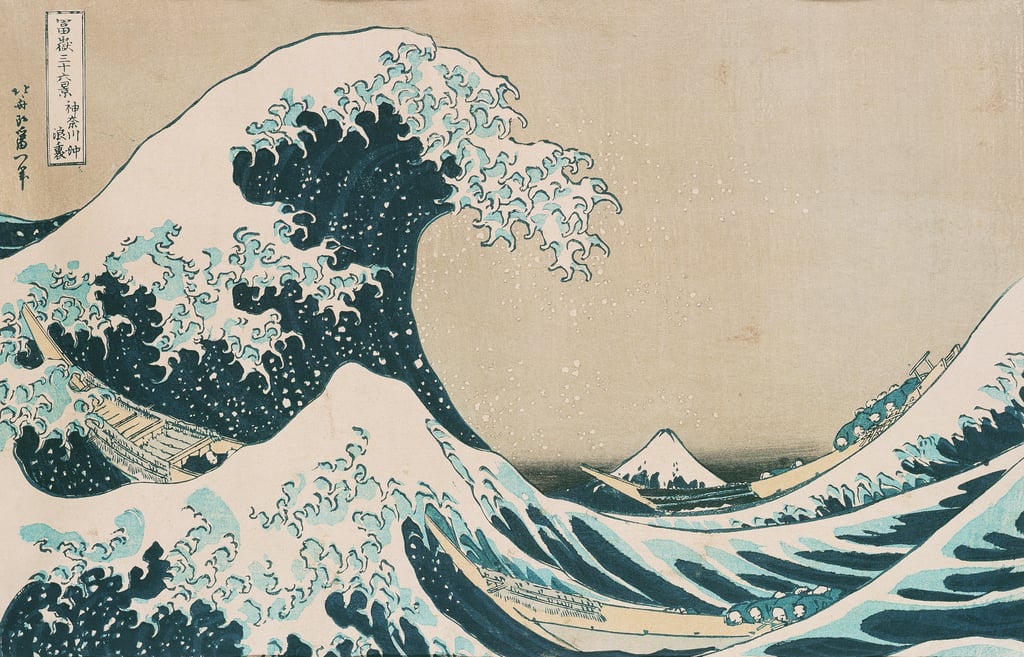 The Great Wave of Kanagawa by Katsushika Hokusai