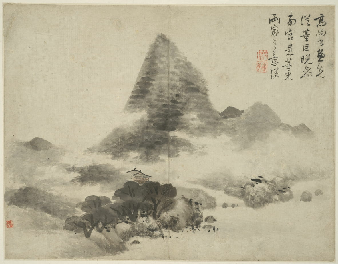 Landscape in the Style of Ancient Masters: after Gao Shangshu ...