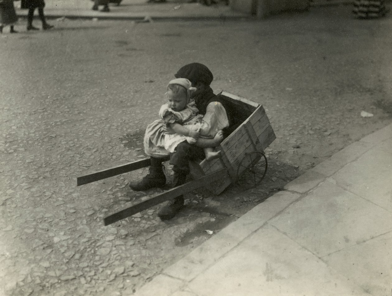 Child Poverty, London by English Photographer