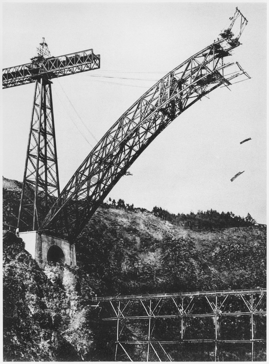 The Garabit Viaduct by French Photographer: Fine art print