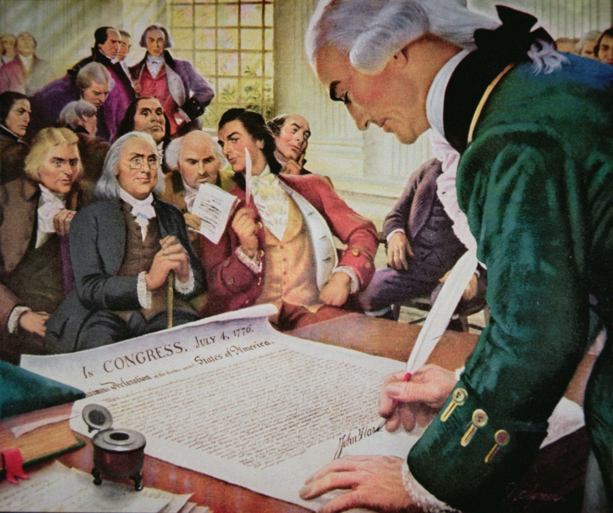 John Hancock Declaration Of Independence