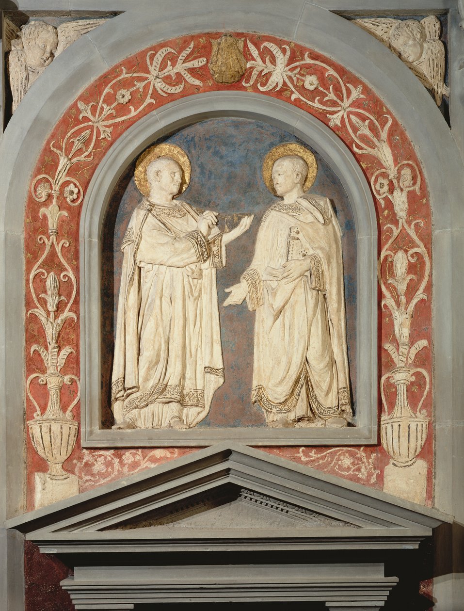 SS. Cosmo and Damian, c.1440 by Donatello: Fine art print