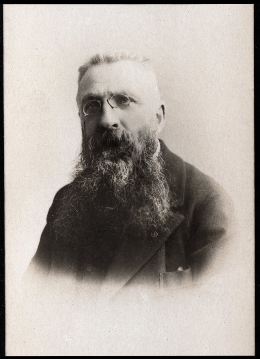 Portrait of Auguste Rodin, French sculptor