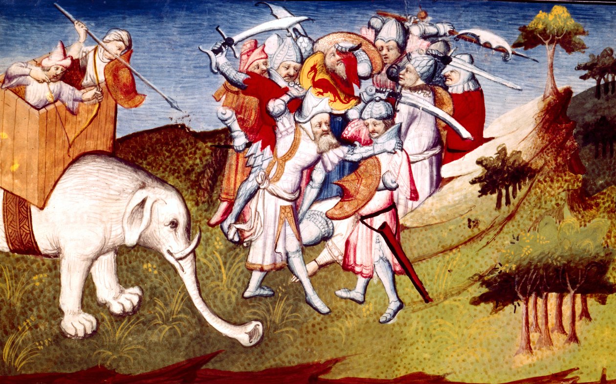 Marco Polo in the Battle Between Genghis Khan and His Uncle Nouern ...